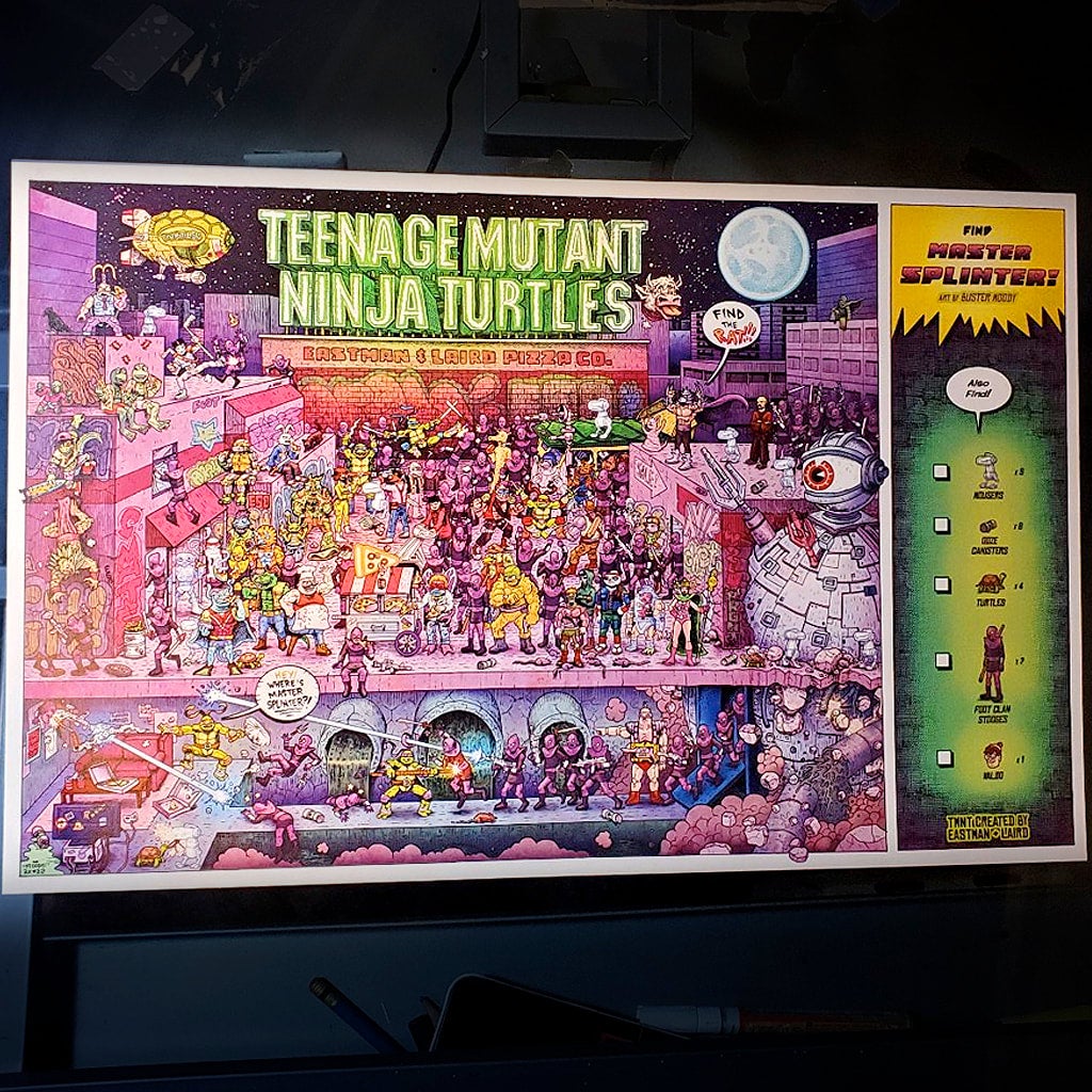 Splinter Ninja Turtles Pizza